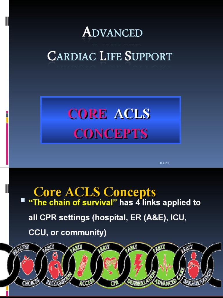 ACLS II Sept 25 Students | PDF | Cardiopulmonary Resuscitation ...