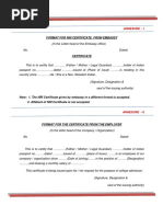 Eye Fitness Certificate | PDF
