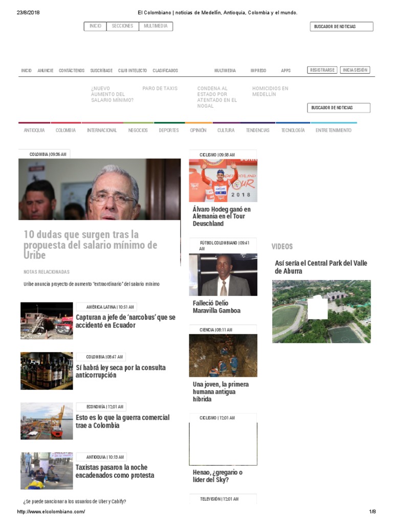 El Colombiano - Noticias de Medellín, Antioquia, Colombia y El Mundo ...
