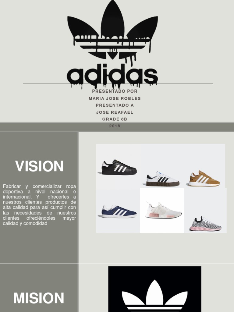 Misión y visión de Adidas | PDF