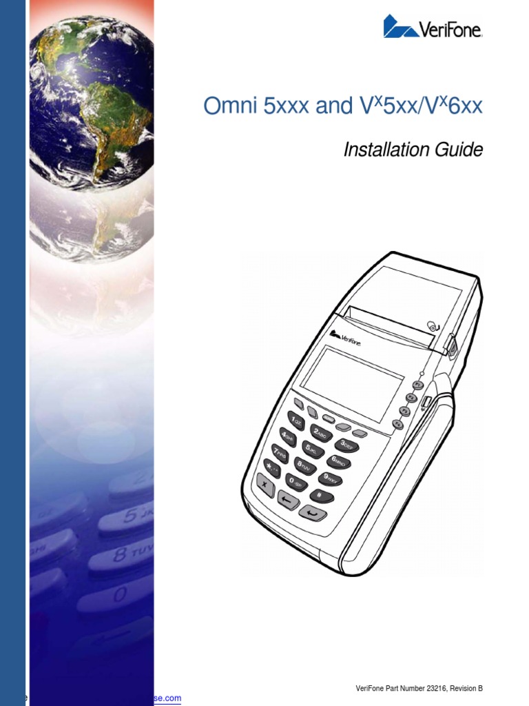 VeriFone Credit Card Machine Vx510 PDF | PDF | Emv | Computing