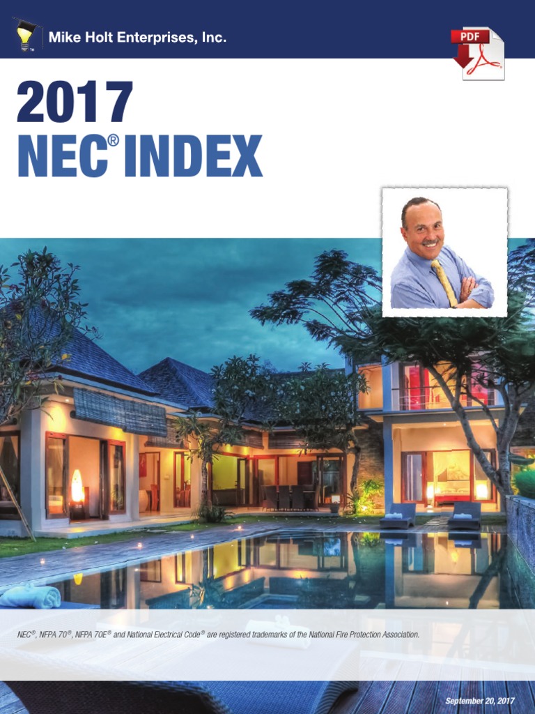 Nec Index | PDF | Electrical Wiring | Coaxial Cable