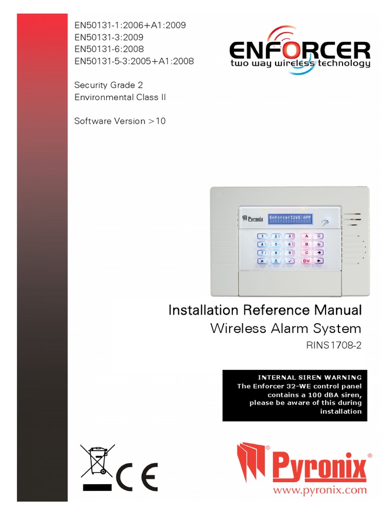 Enforcer 32-WE APP V10-Installation Manual-1 | PDF | Modem | General Packet Radio Service