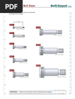 Metric Nut Size Chart PDF | PDF