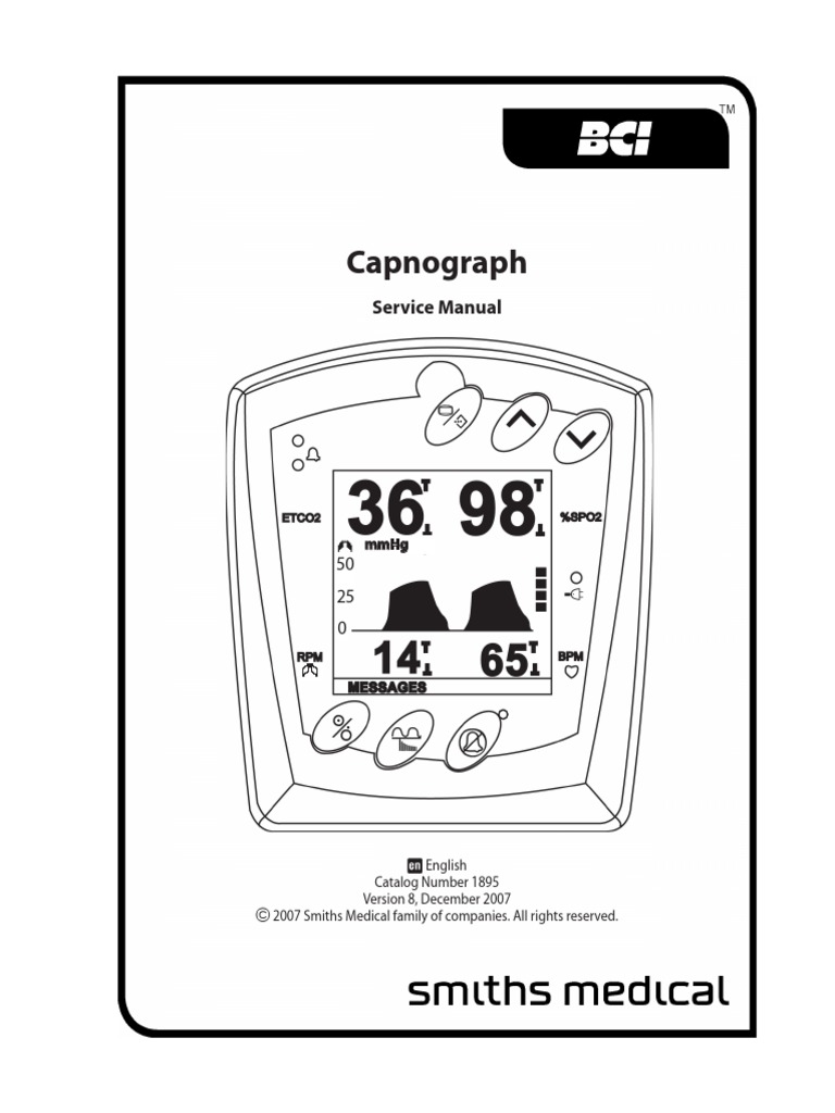 Bci Capnocheck Manual | PDF | Power Supply | Waste Management