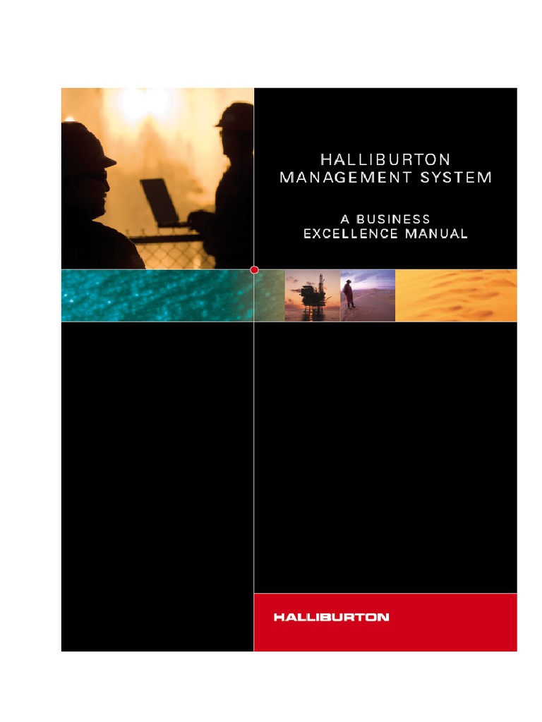 Halliburton Management System Overview | PDF | Audit | Verification And ...