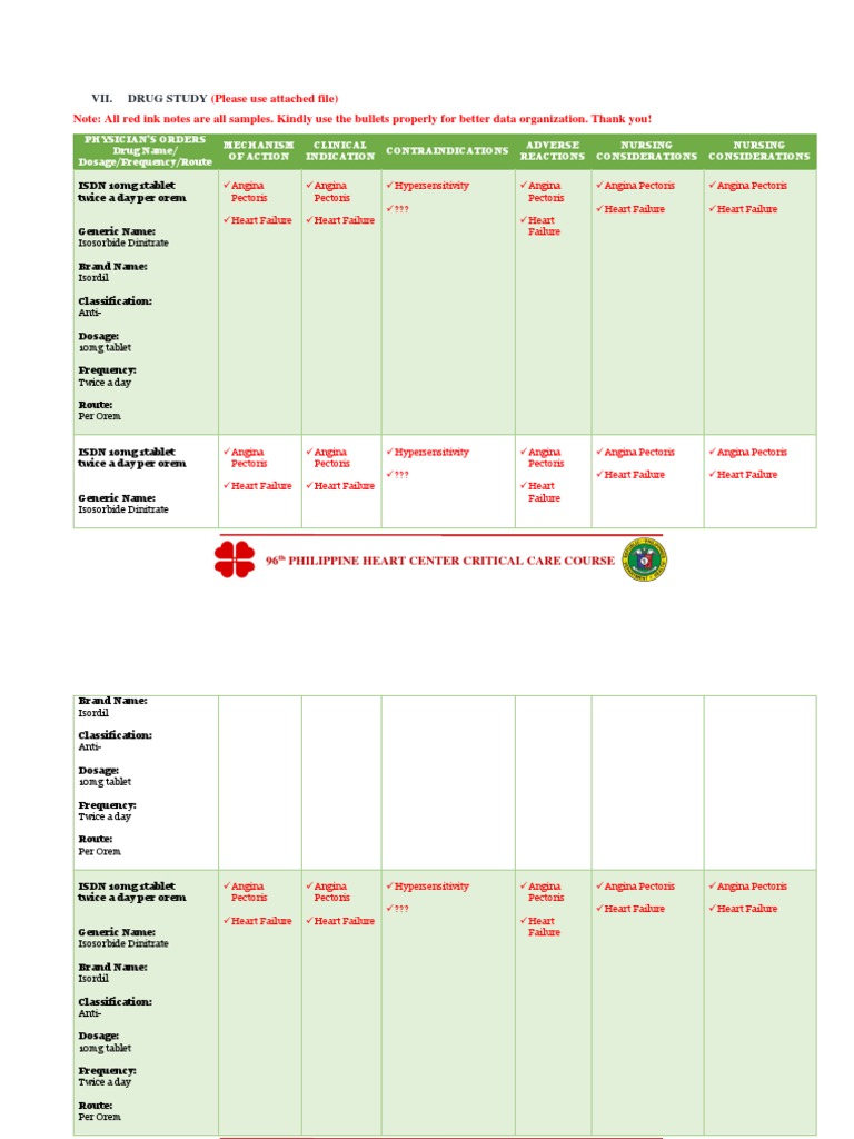 Drug Study: Isosorbide Dinitrate (Isordil) for Angina Pectoris and ...
