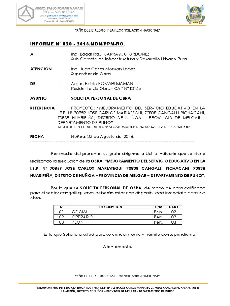 Requerimiento de Pecosa | PDF