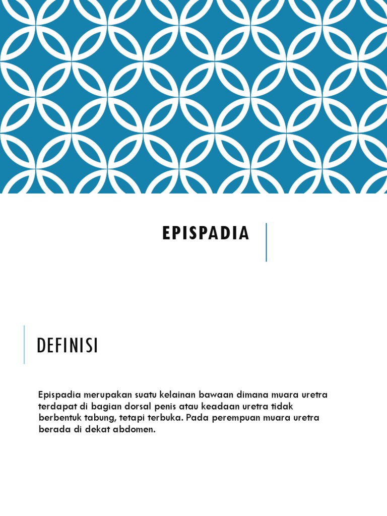 Epispadia | PDF
