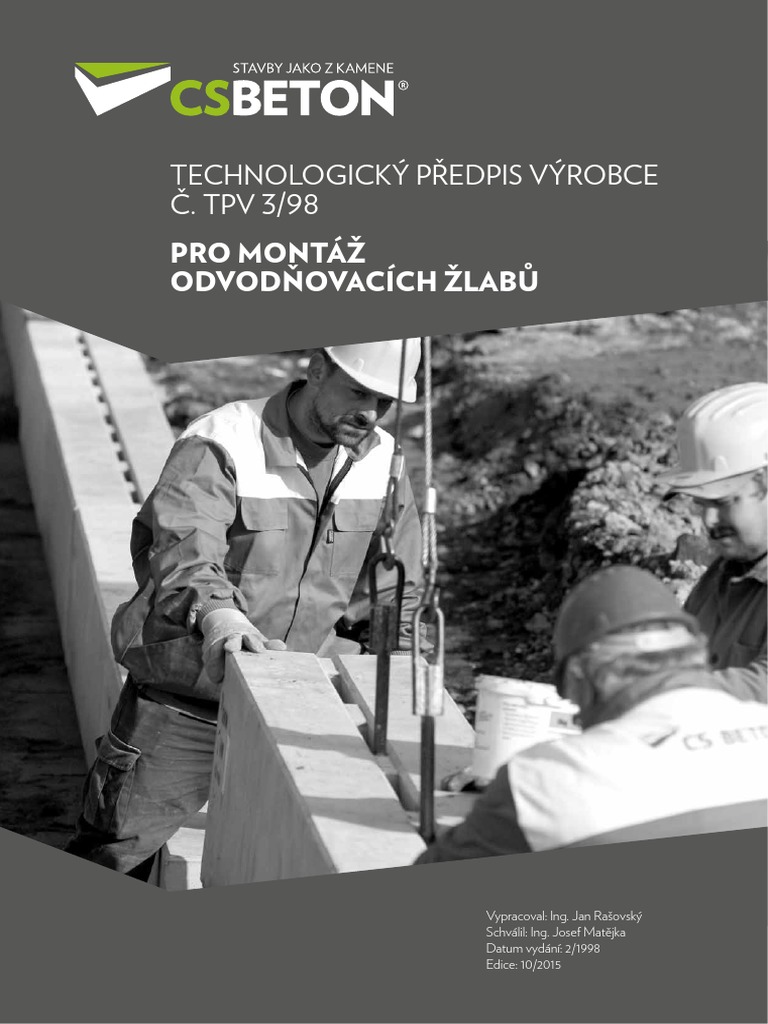 CSB Technologicky - Predpis - TPV - 3 | PDF