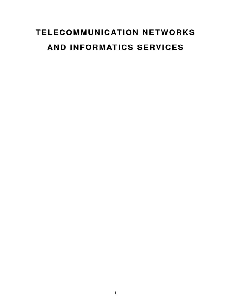 Telecommunication Networks PDF | PDF | Digital Signal Processing ...