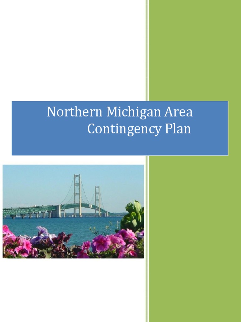 Northern Michigan Area Contingency Plan | PDF | Emergency Management ...