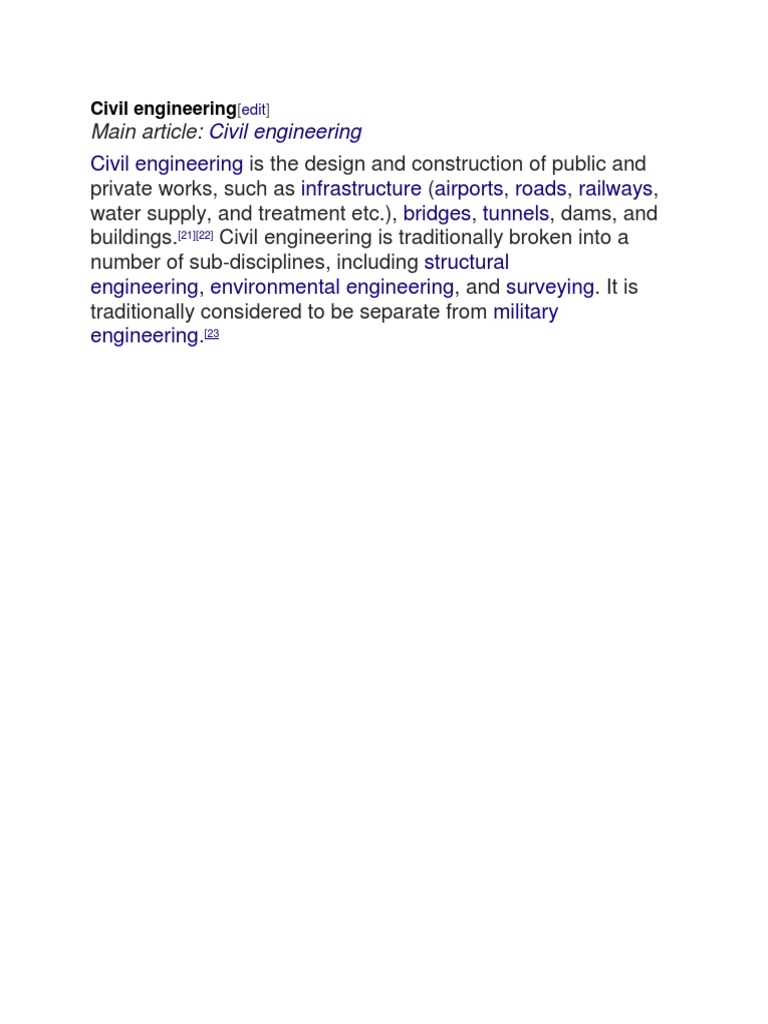 Civil Engineering | PDF
