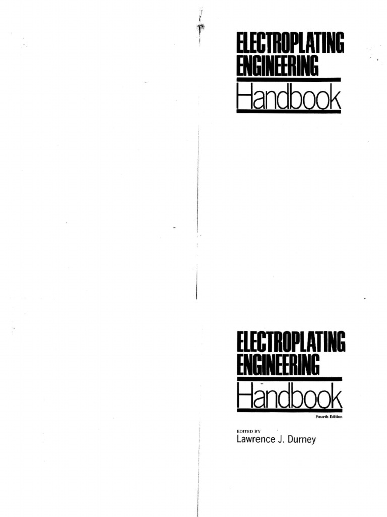 Electroplating Engineering Handbook