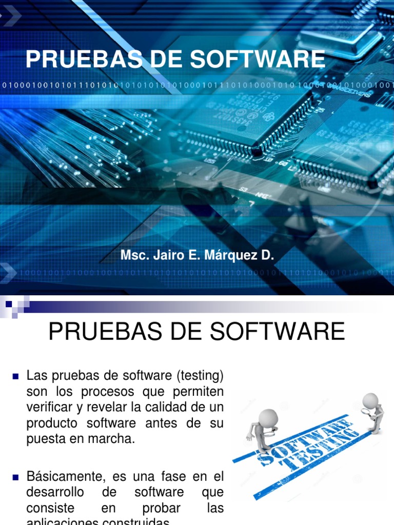 Pruebas de Software | PDF | Pruebas de software | Ciclo de vida de la ...