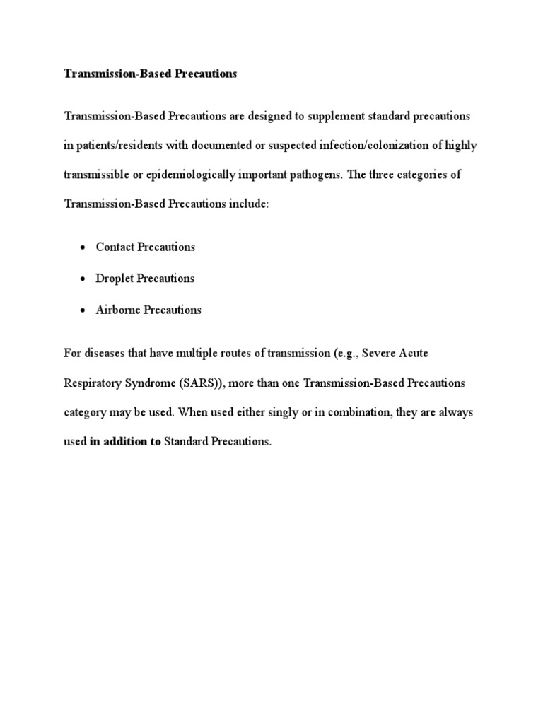 Transmission | PDF | Transmission (Medicine) | Infection