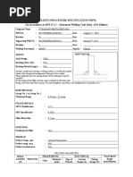 Main - Sample Welding Procedure Specification Wps Form | PDF ...