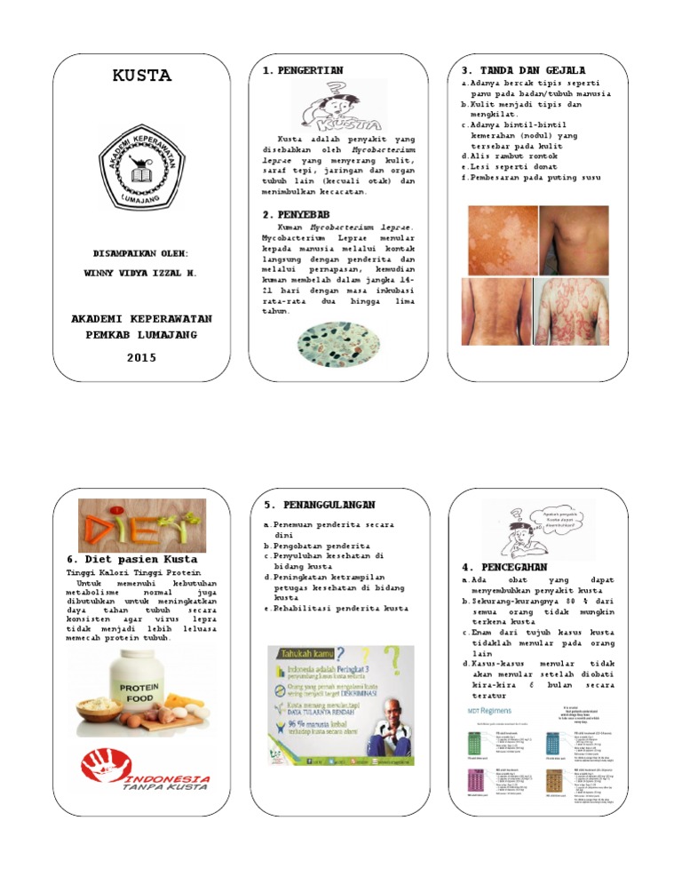 Leaflet Kusta | PDF