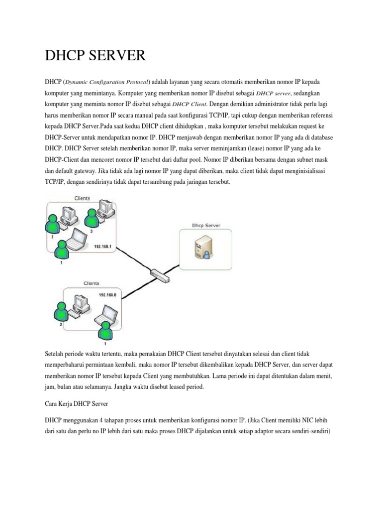 DHCP Server Dan Relay | PDF