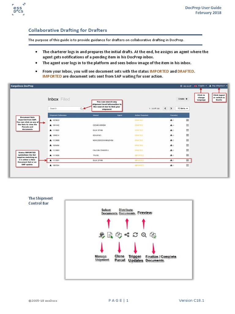 Collaborative Drafting For Drafters: Imported Drafted Imported | PDF ...