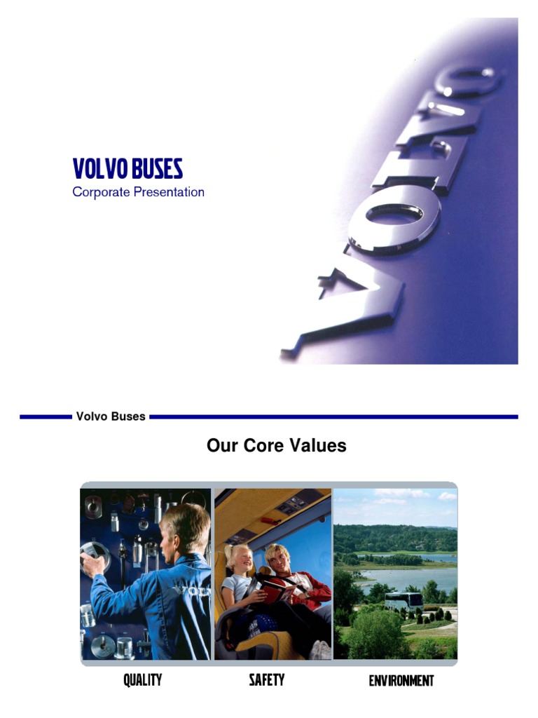 Volvo Buses Corporate Presentation Highlights Global Operations | PDF ...