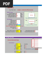 Water Tank Design (Aci 318-05 & 350-01) | PDF | Concrete | Materials