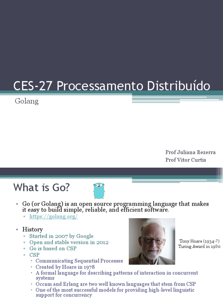 Golang - Tutorial | PDF | Computer Science | Information Technology Golang - Tutorial | PDF | Computer Science | Information Technology