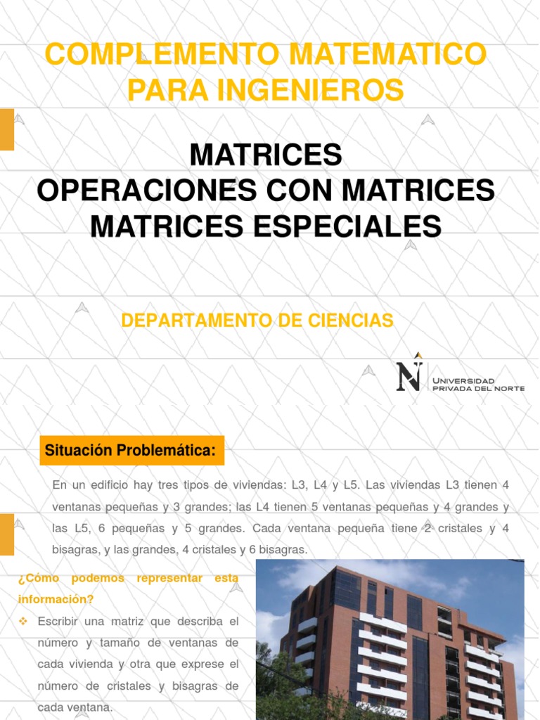 Matrices | PDF | Análisis funcional | Matriz (Matemáticas)