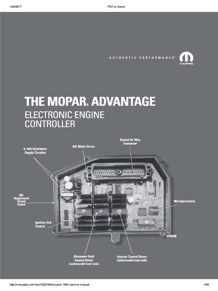 PCM Dodge Spirit Año 95 | PDF
