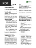 CHRA Labor Code Reviewer PDF | PDF | Cost Of Living | Employment