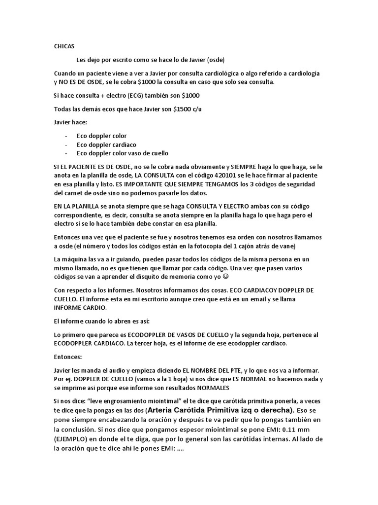 Como Hacer Informe Cardio | PDF | Corazón | Fisiología