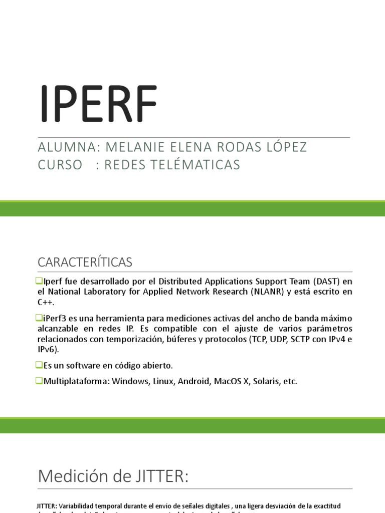 IPERF | PDF