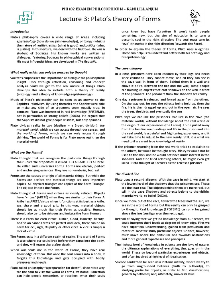 Theory of Forms | PDF | Plato | Epistemology