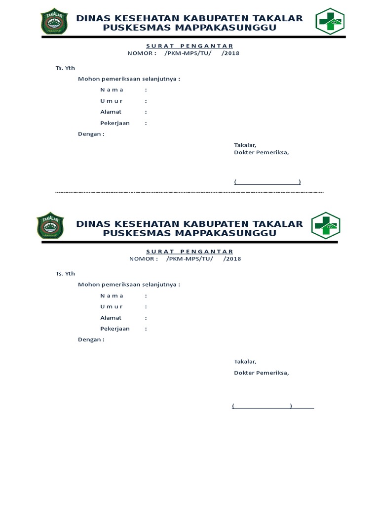 Surat Peng. Rujukan | PDF