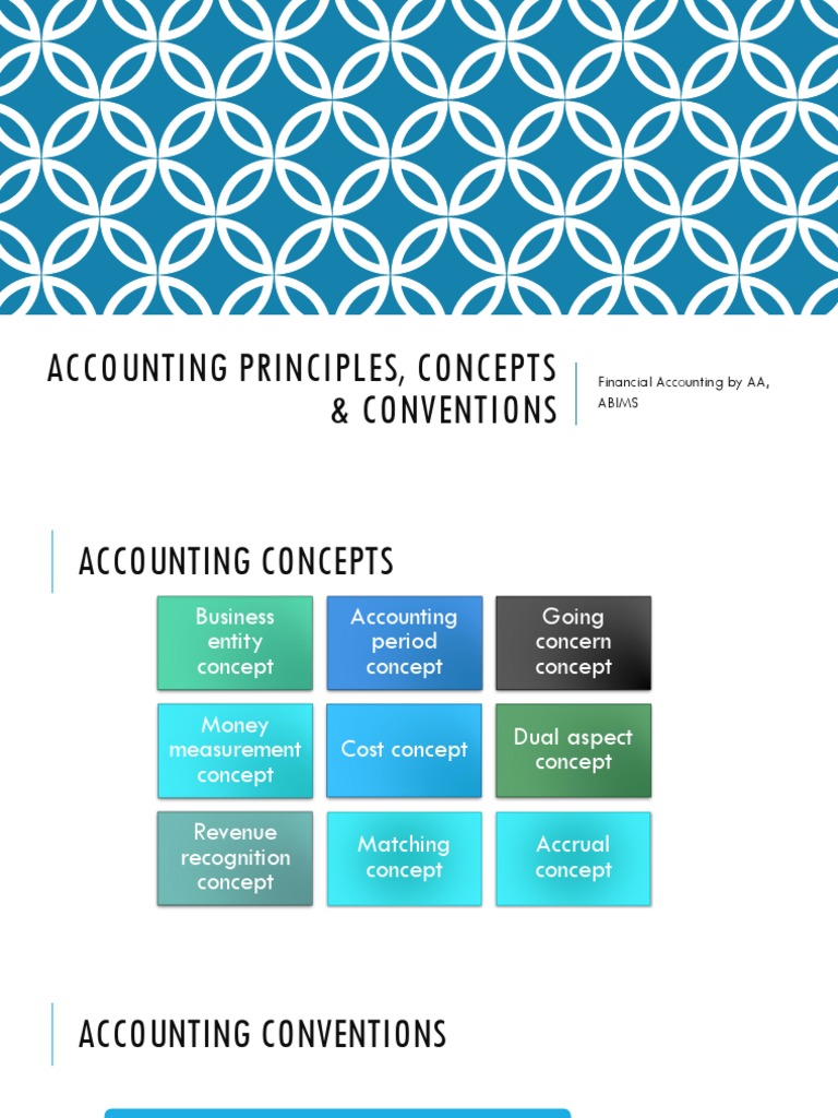 Financial Accounting Concepts and Conventions | PDF | Business
