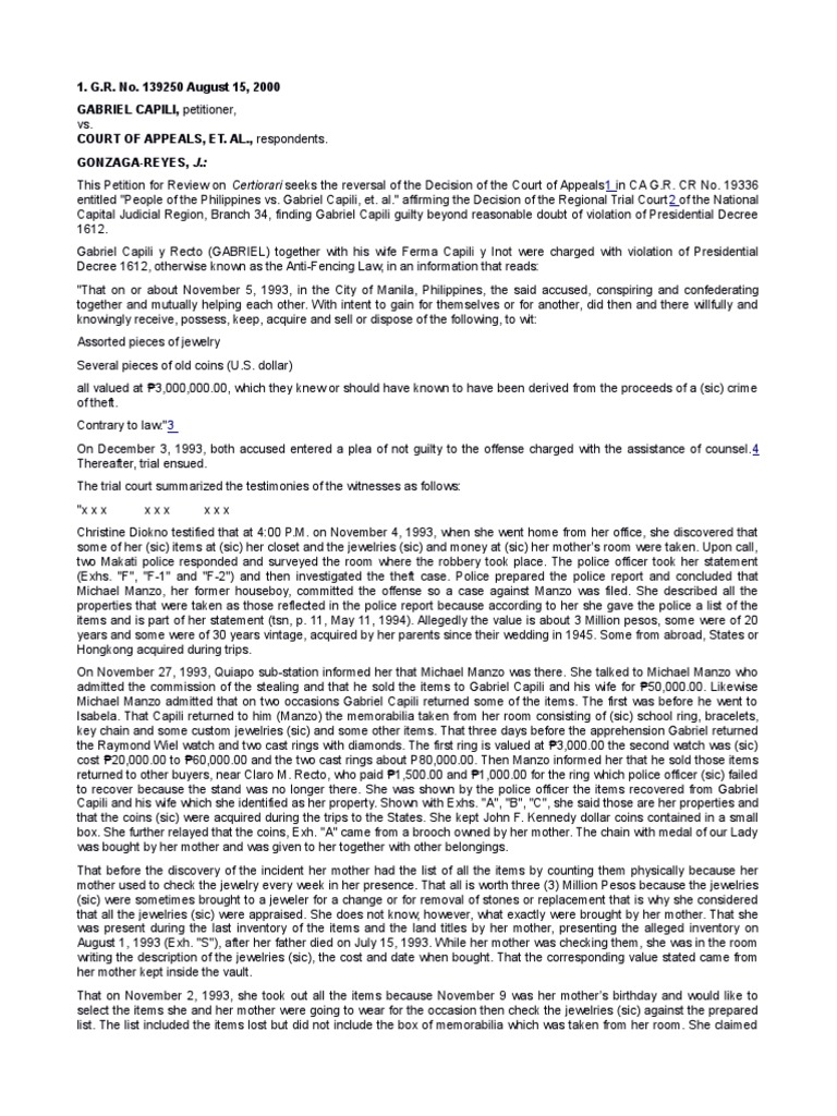 Criminal Procedure Reviewer | PDF | Theft | Prosecutor