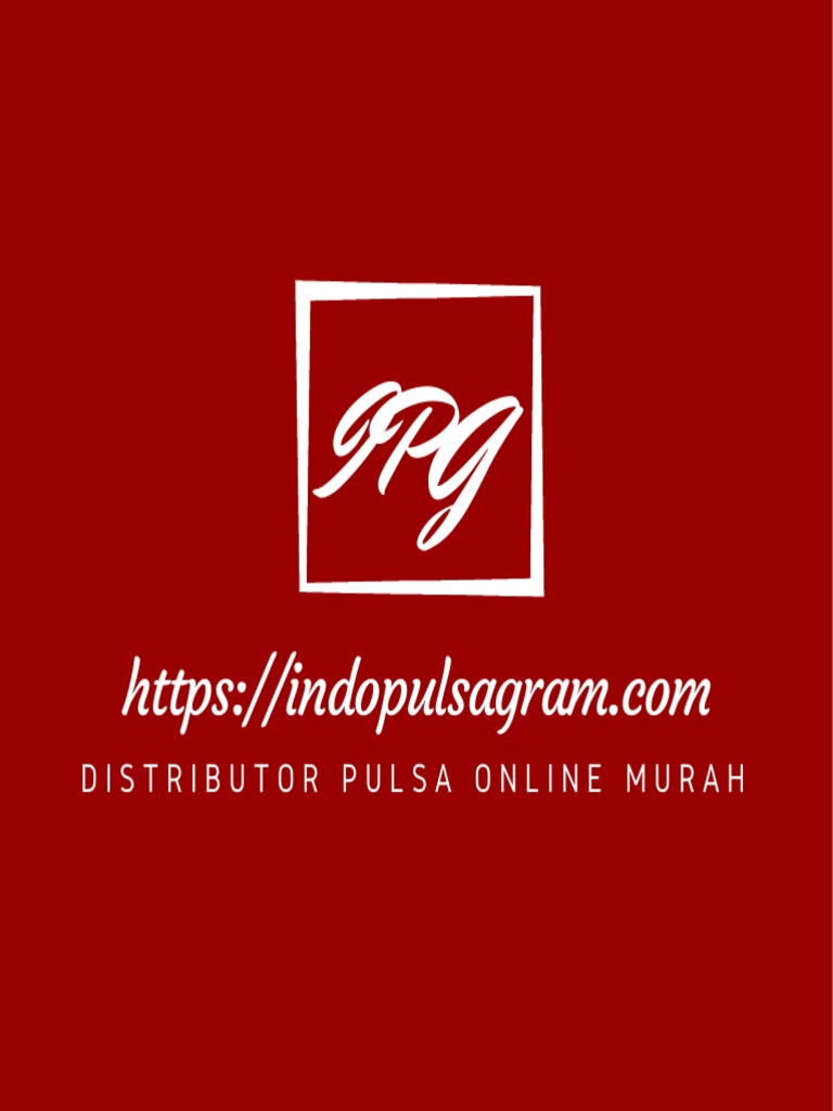 Distributor Pulsa Online Murah | PDF