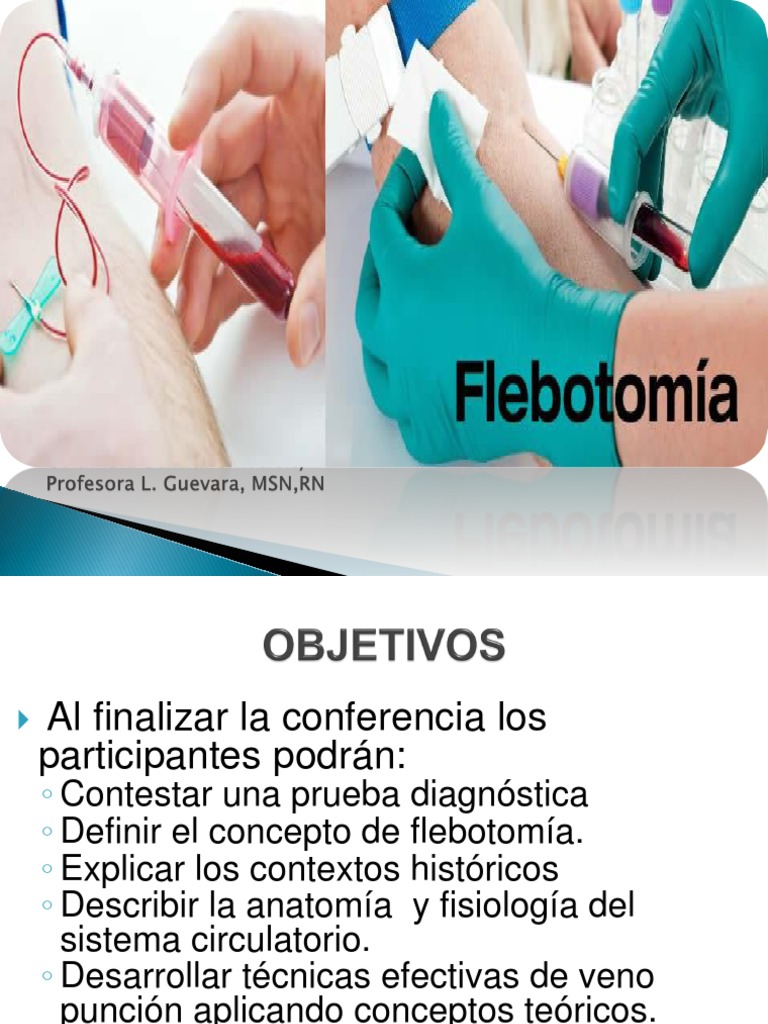 Flebotomia | PDF | Especialidades Medicas | Medicina