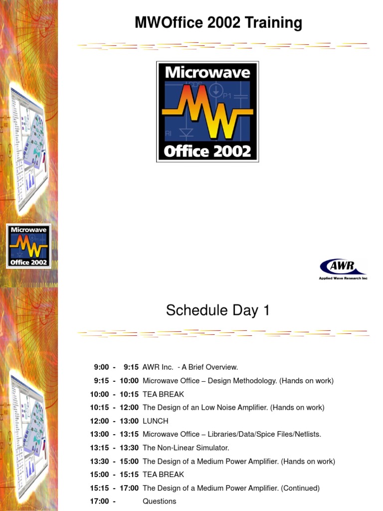 Microwave Office - Introduction Presentation | PDF | Component Object Model | Scripting Language