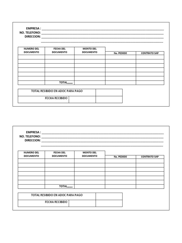 Formato Quedan | PDF