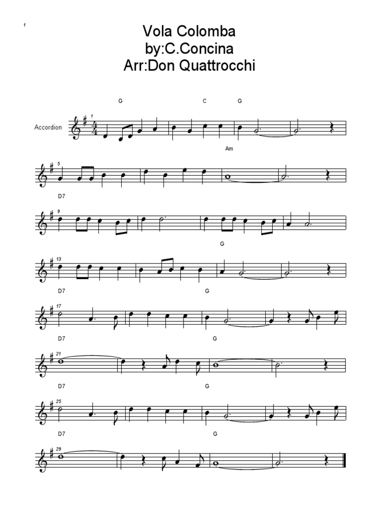 Vola Colomba | PDF