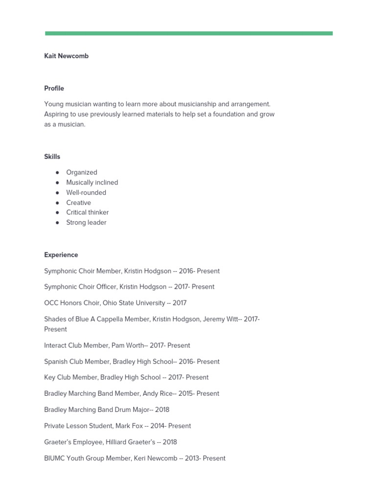 Capstone Resume | PDF