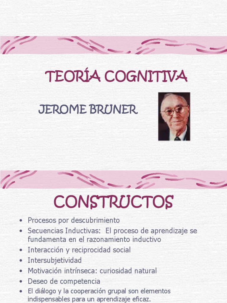 Jerome Bruner (Teoria Cognitiva) | Aquisición de idioma | Aprendizaje