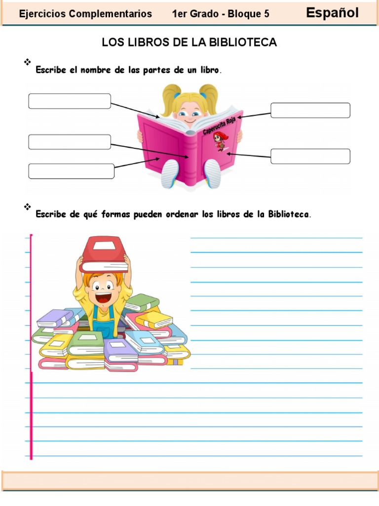 1er Grado - Bloque 5 - Ejercicios Complementarios | PDF | Lluvia | Nube