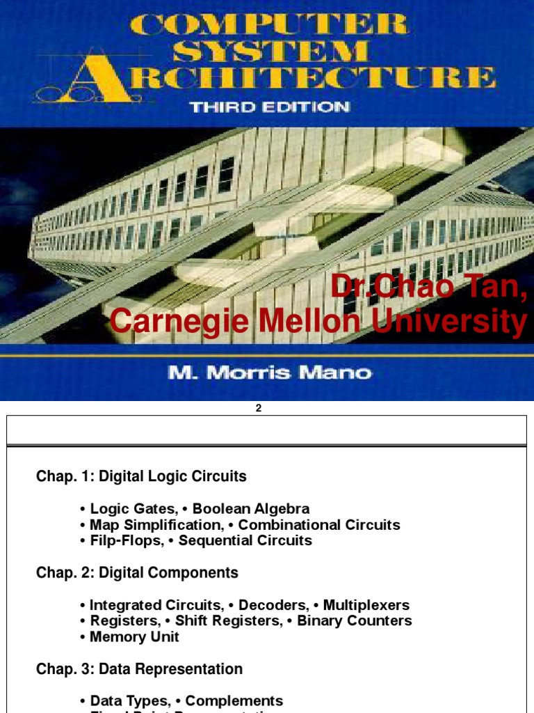 Computer Organization and Architecture Overview | PDF | Central ...