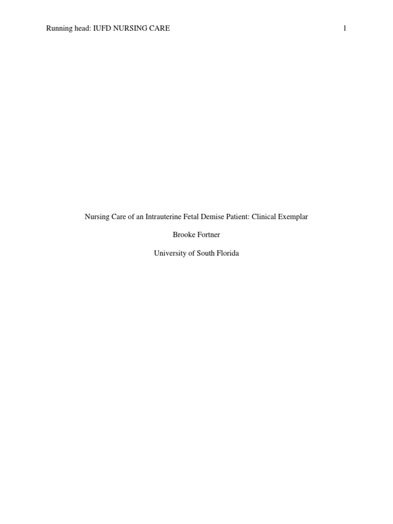 Clinical Exemplar | PDF | Childbirth | Risk