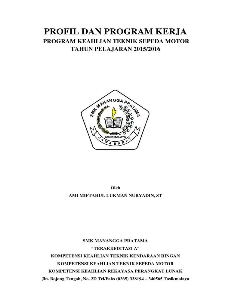Program Kerja Kakomp TSM | PDF
