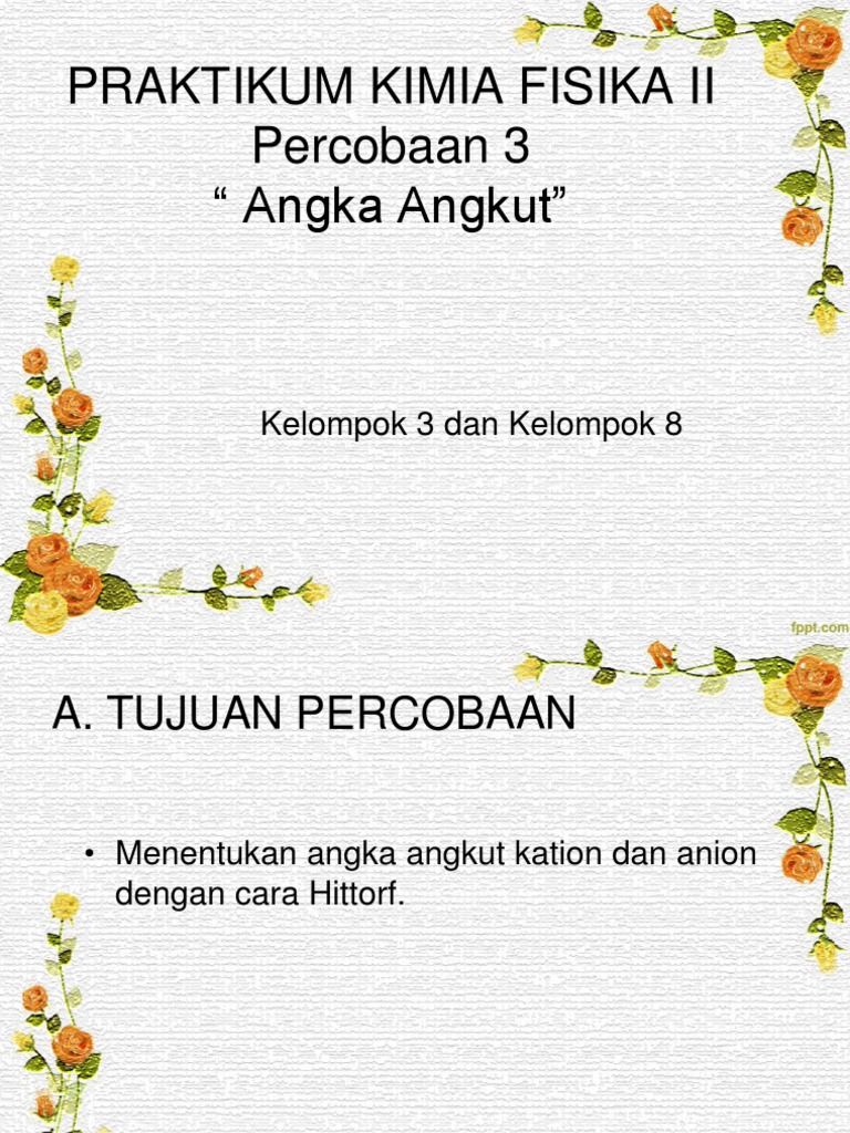 Perc. 3 Angka Angkut Revisi | PDF