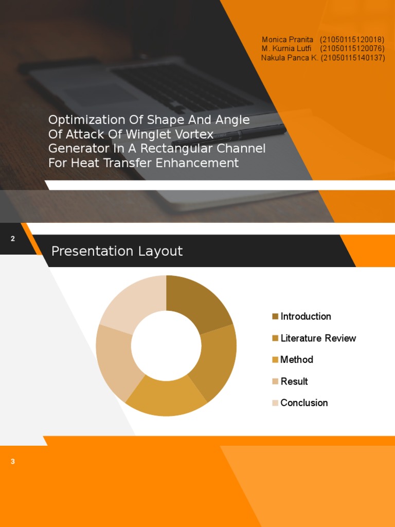 Optimization of Shape and Angle of Attack of Winglet Vortex Generator ...