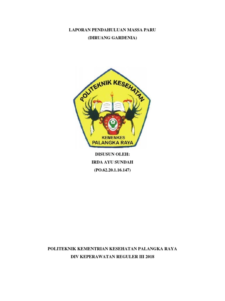 Laporan Pendahuluan Massa Paru | PDF